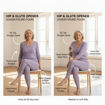 Free Printable Chair Yoga for Seniors (Safe 5-Min Daily Routine)